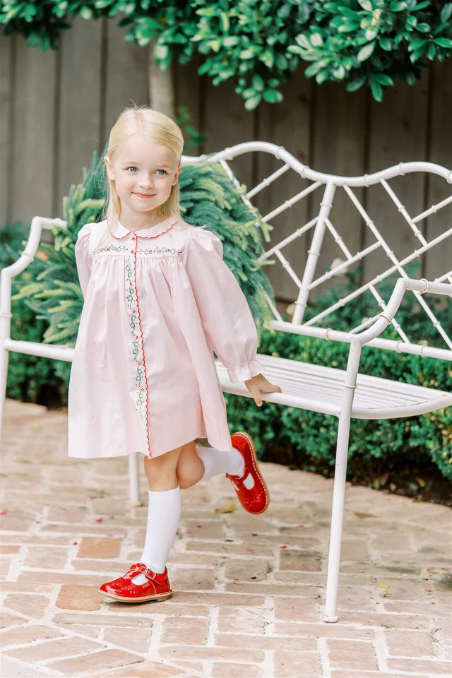 The Proper Peony Ivy Holly Dress – The Smocked Swan