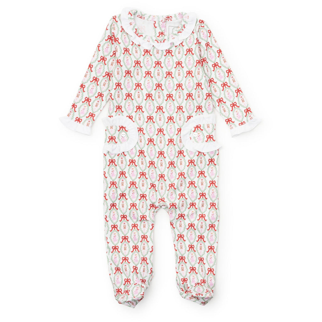 Lila and Hayes - Lucy Girls' Romper - Nutcracker Ballet – The Smocked Swan