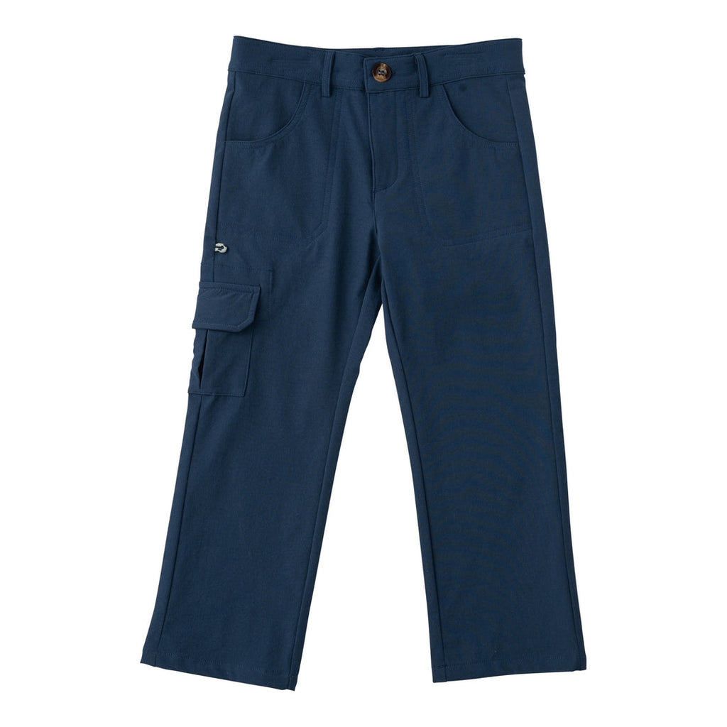 BOY'S ORIGINAL ANGLER PANT IN BIG DIPPER NAVY BLUE – The Smocked Swan