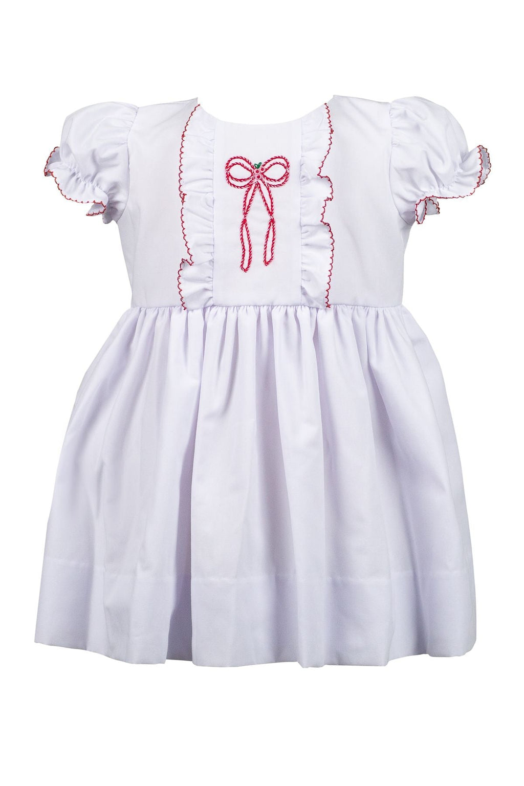 The Proper Peony- Angelica White Dress – The Smocked Swan